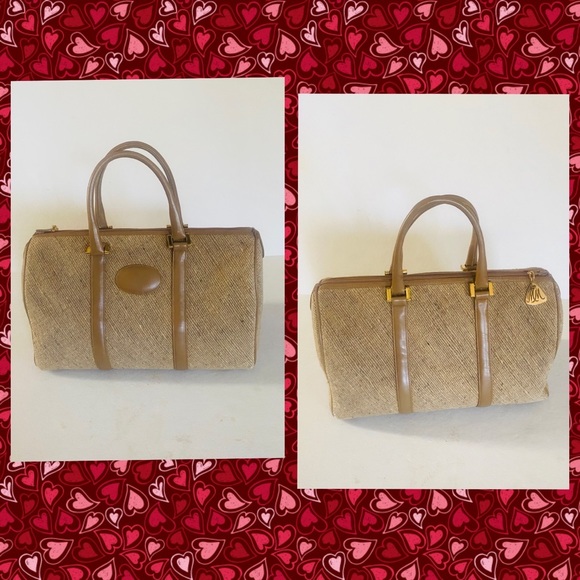 Morris Moskowitz | Bags | Vintage Morris Moskowitz Tan Brown Satchel ...